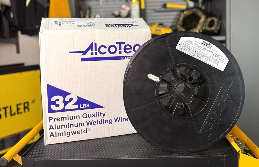 32-lb. spools for MIG aluminum wires offer greater run time before ...