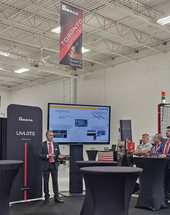 AMADA CANADA hosts Demo Day at Toronto Technical Center