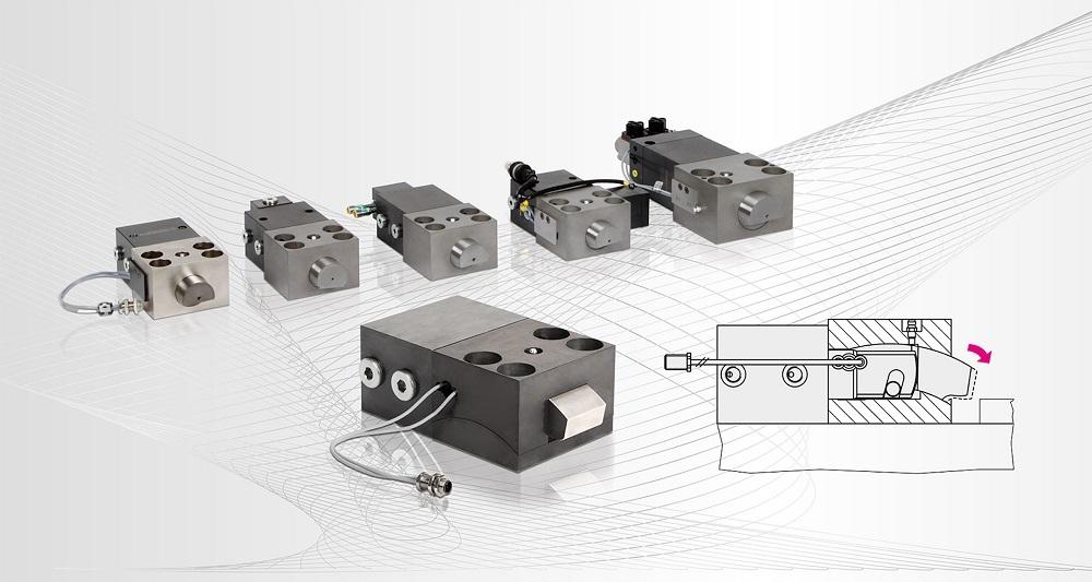 Arch clamp from Roemheld designed for use on metal forming presses