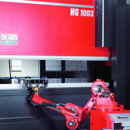Automated Bending System Combines Press Brake, Robot