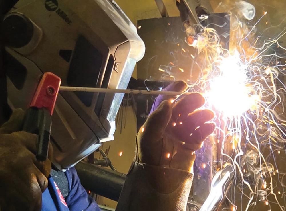 Ben Rainforth brings home bronze in welding