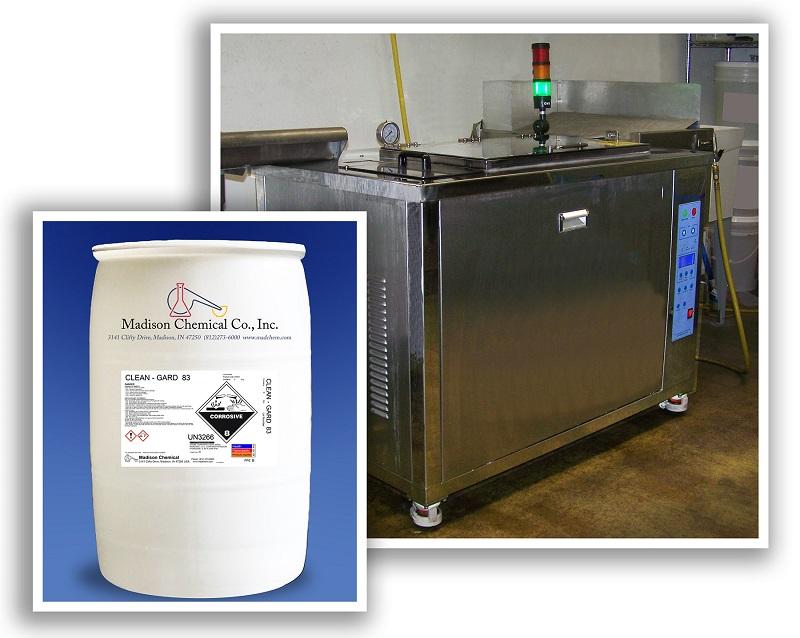 Clean-Gard 83 alkaline detergent from Madison Chemical designed for ...