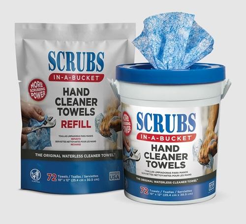 Cleaning towel refill pack helps reduce plastic waste