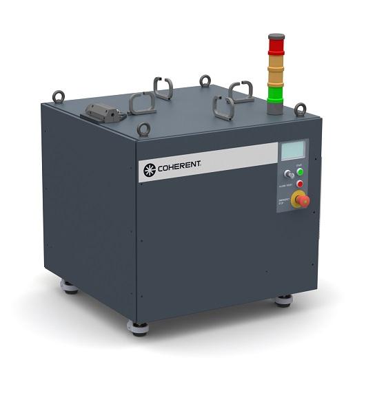 Coherent’s HighLight FL4000CSM-ARM fiber laser features dual beam output