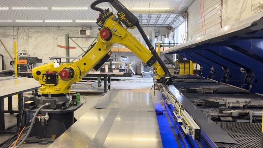 Custom robotic folder system boosts uptime in folding operations