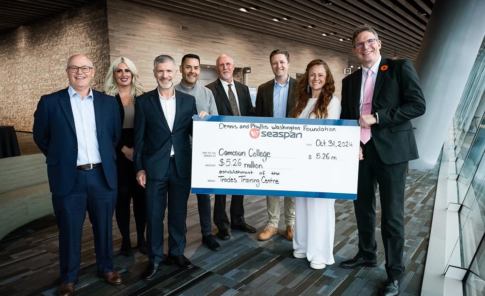 DennisandPhyllis Washington Foundation, Seaspan announce grant for new ...