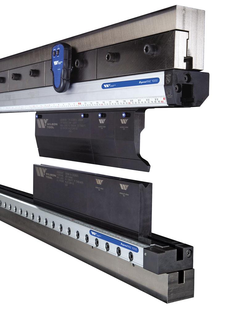 Don’t waste time getting tools in the press brake