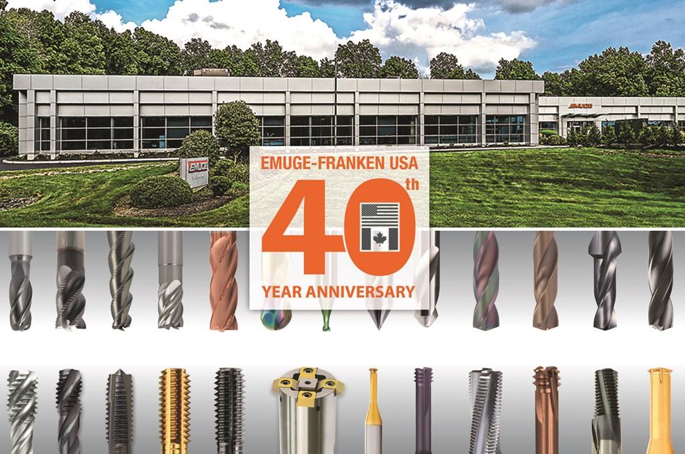 EMUGE-FRANKEN USA celebrates 40th anniversary