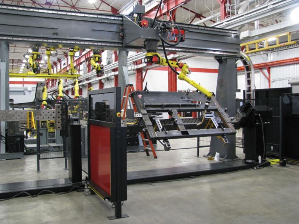 Fixturing for robotic welding