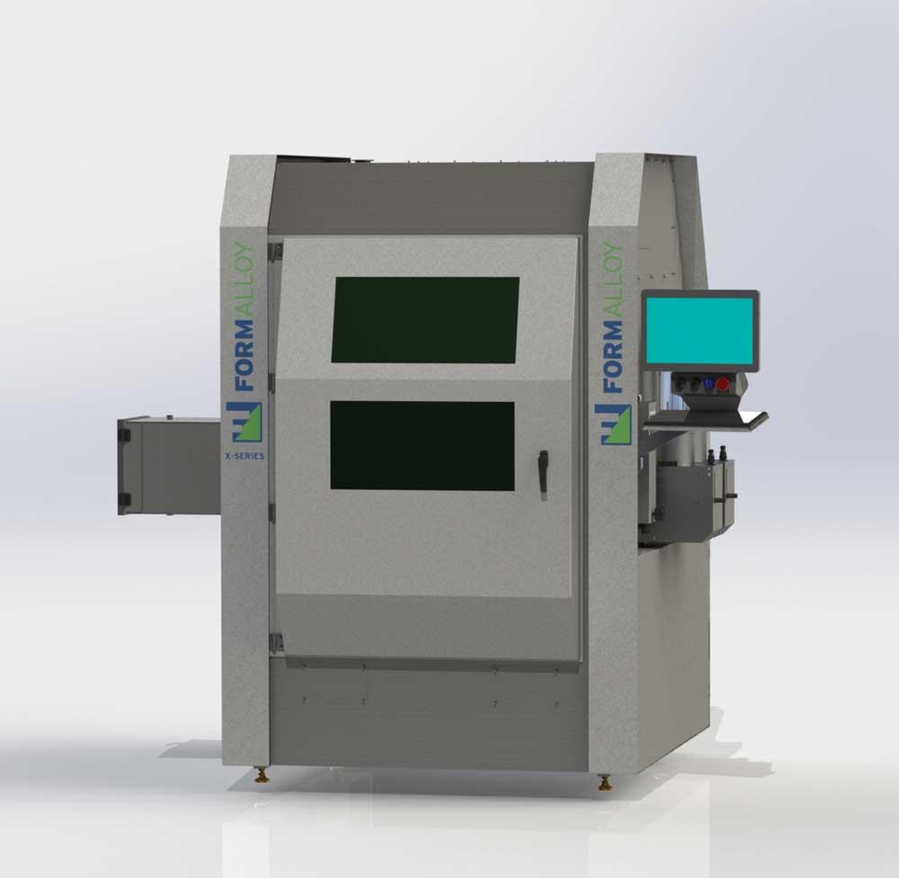 Fomalloy X-series laser metal deposition system monitors build quality ...