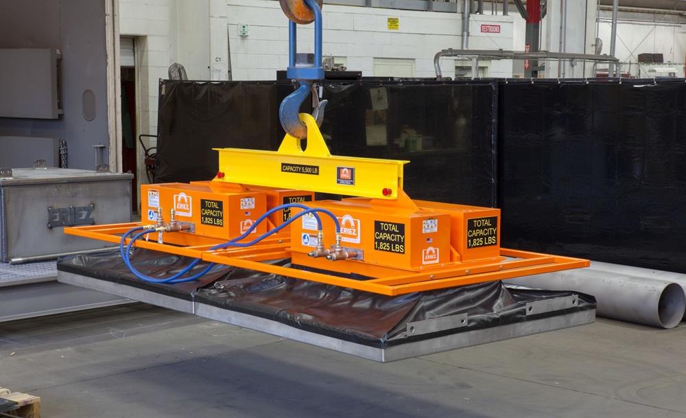 Full-coverage lift magnets quadruple output of burn tables while ...