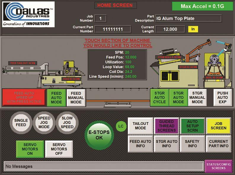 Graphical display from Dallas Industries provides HMI touch and ...