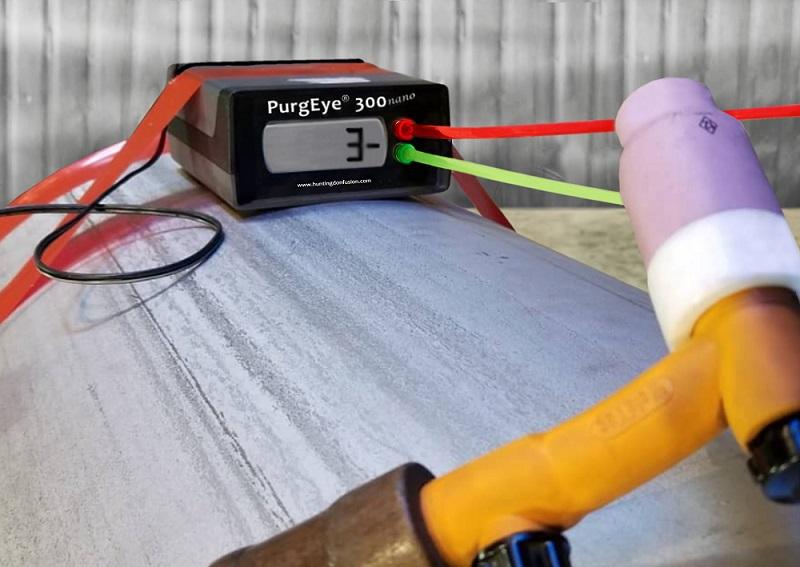 HFT’s PurgEye Nano monitors oxygen content when welding reactive alloys