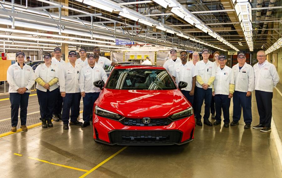 Honda marks 11 millionth vehicle built in Canada