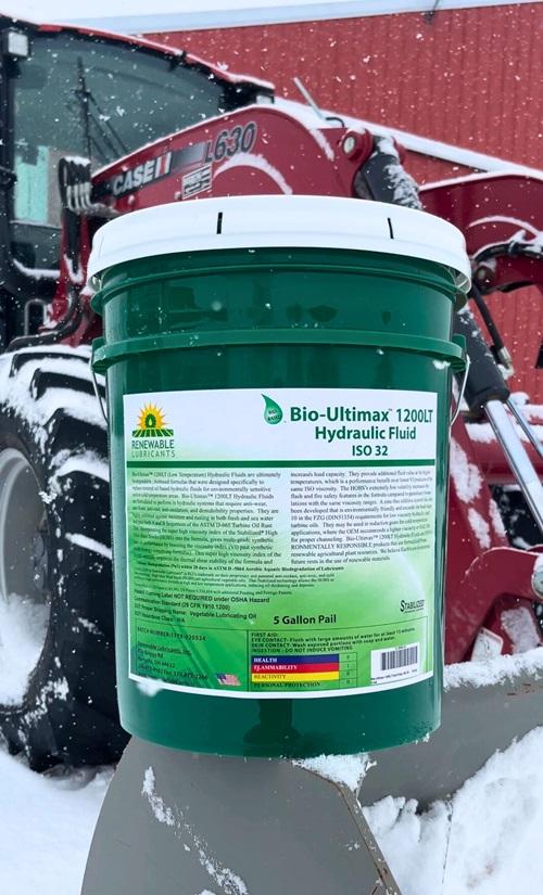 Hydraulic fluid overcomes cold weather challenges