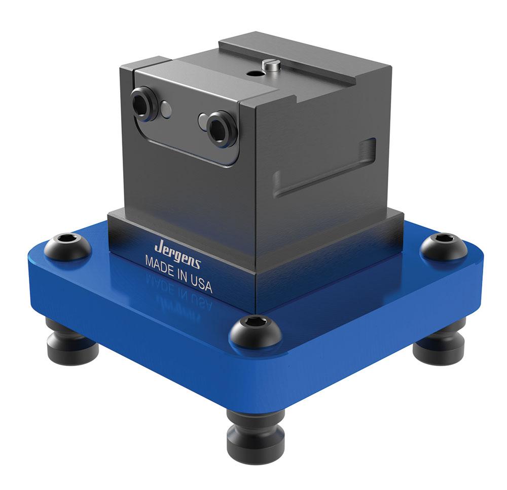 Jergens modular dovetail vises enable quick change applications