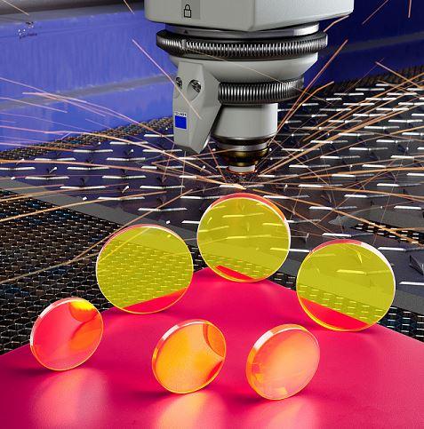 Laser Research Optics’ CO2 laser lenses designed to cut thick steel plate