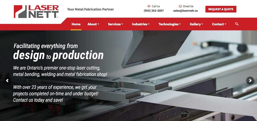 LaserNett launches redesigned website