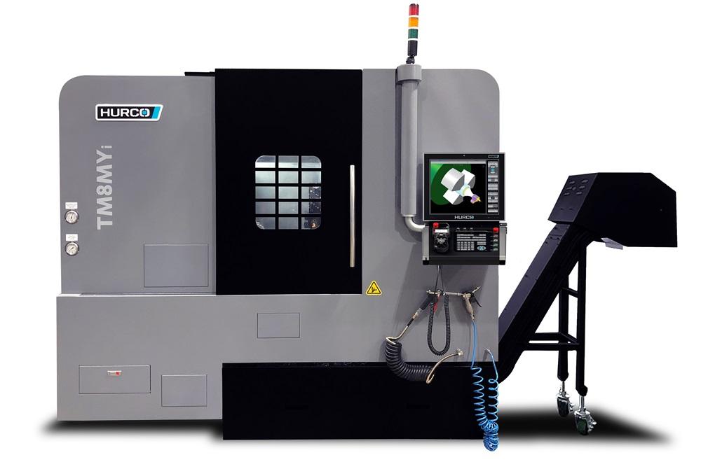 Lathe offers access to multiaxis turning with conversational control