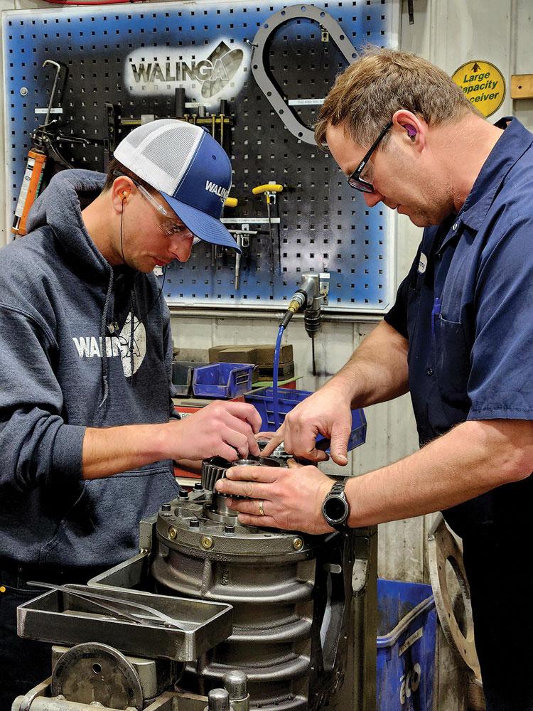 Lean thinking is the engine that powers Walinga’s machine shop