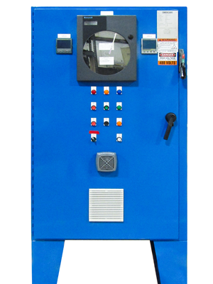 Lindberg/MPH cyclone pit furnace heat-treats aircraft components