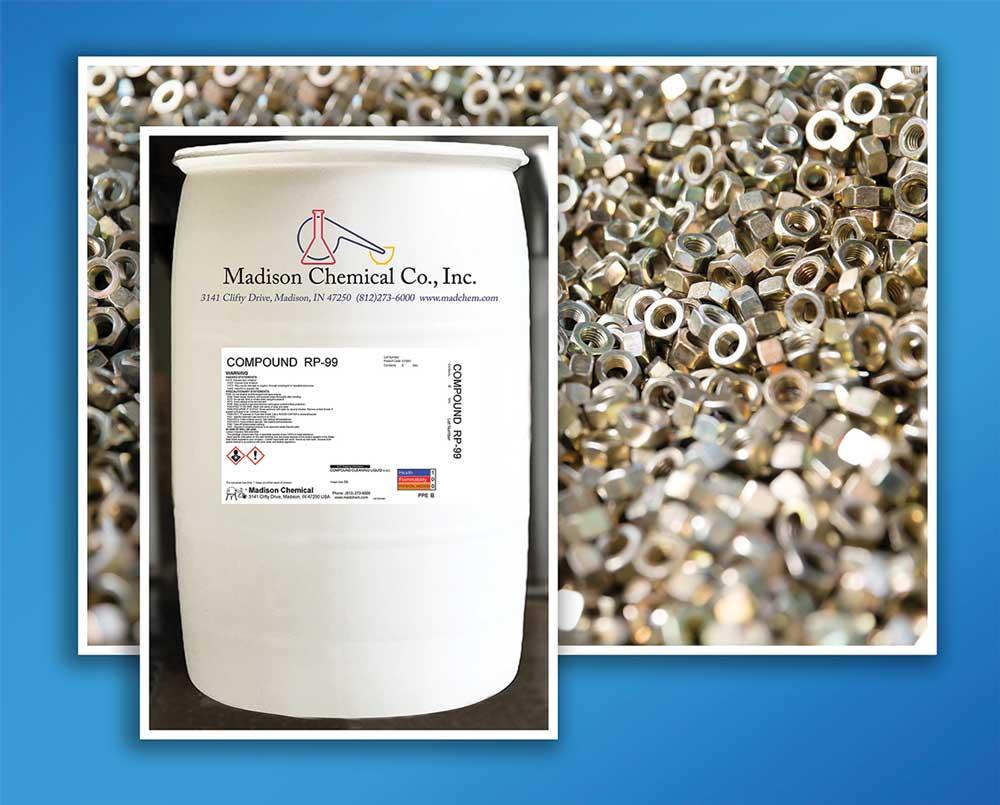Madison Chemical’s Compound RP-99S prevents rust on ferrous and copper ...