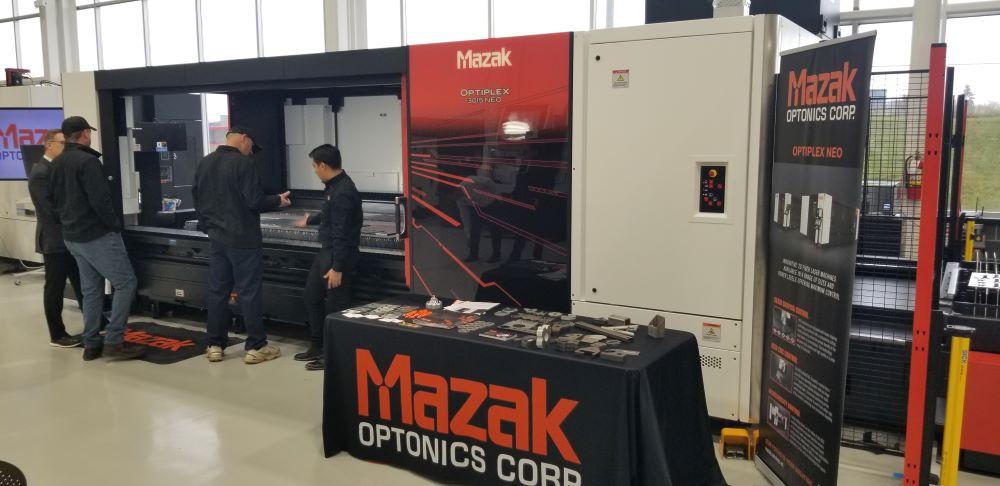 Mazak holds demo day for new generation laser