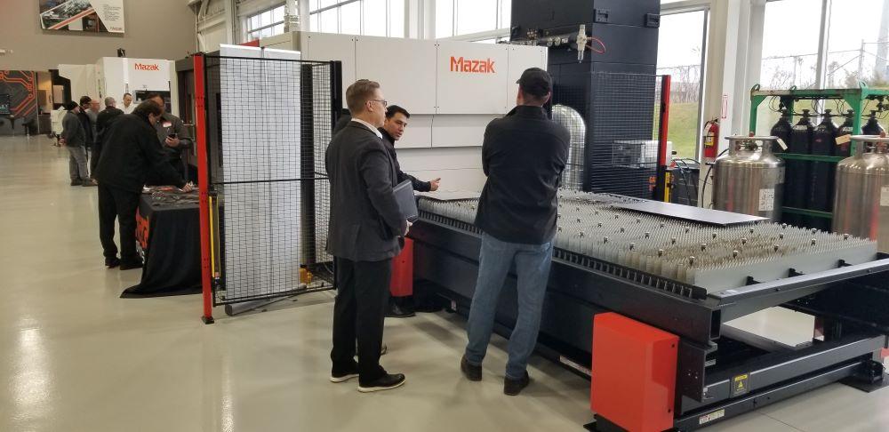 Mazak holds demo day for new generation laser