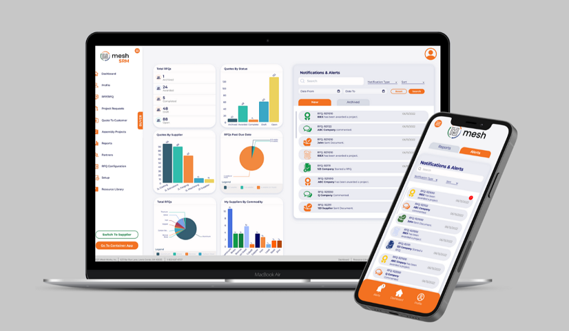 Mesh cloud-based system helps manufacturers manage component sourcing ...