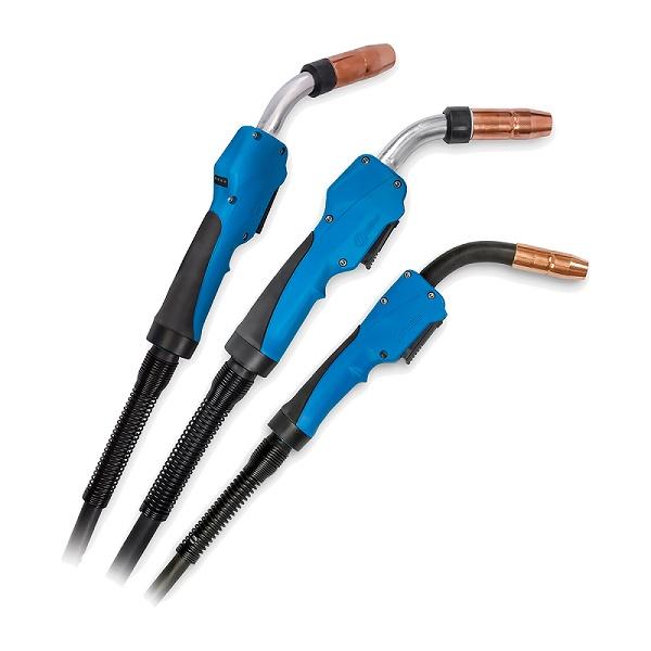 Miller MDX GMAW guns designed for operator comfort