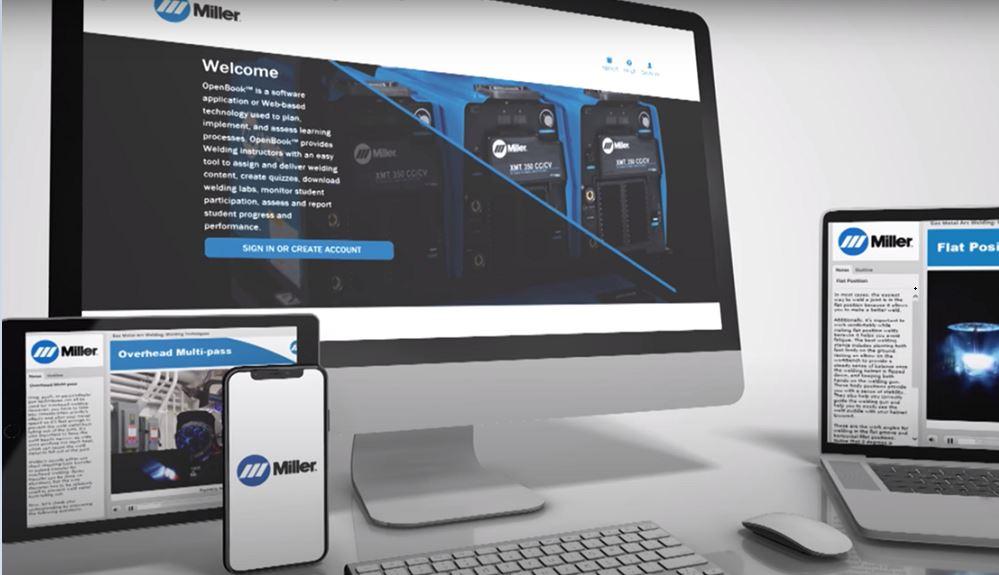Miller updates interface on OpenBook software for welding instructors