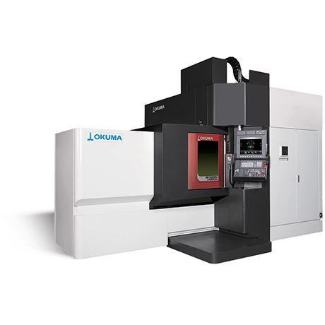 Okuma's MU-8000V LASER EX multitasking CNC machine includes additive tech