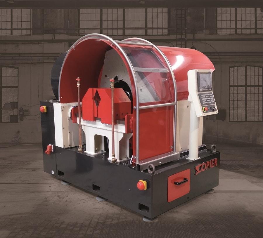 Pipe cutting/beveling system can be expanded