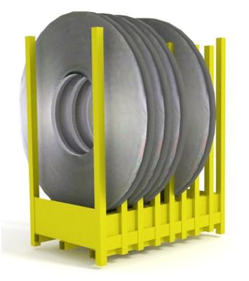 Rack Engineering Division’s Slit Coil Storage Racks come in stationary ...