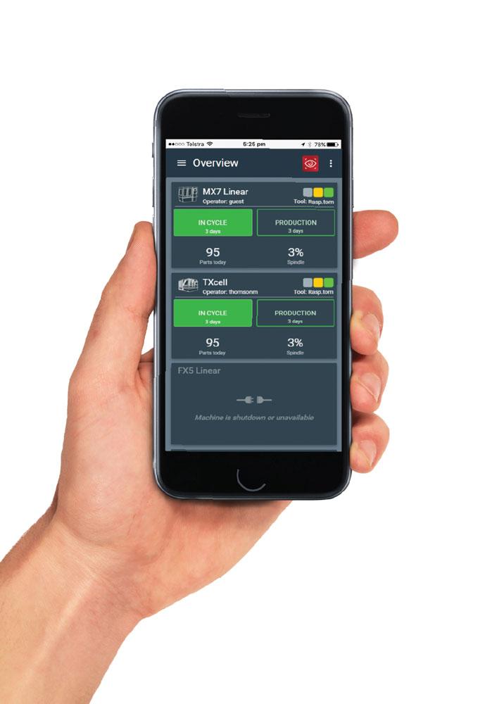 Remote system monitors tools for grinding