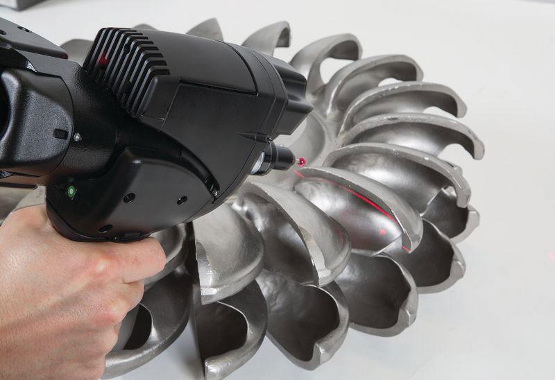 Scanner has new optics, electronics