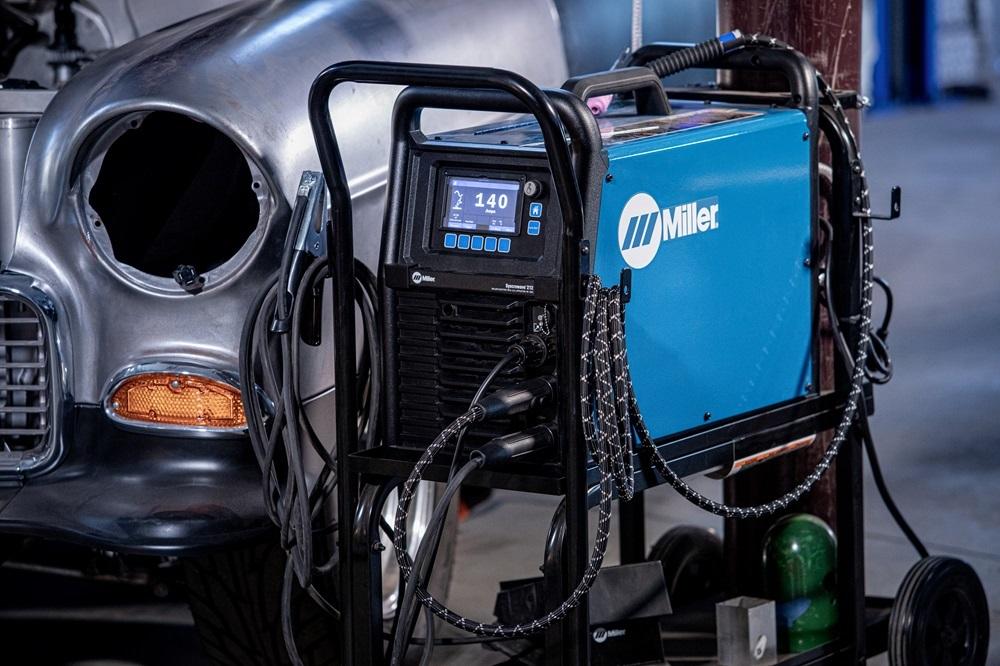 TIG welding machine designed for simplicity