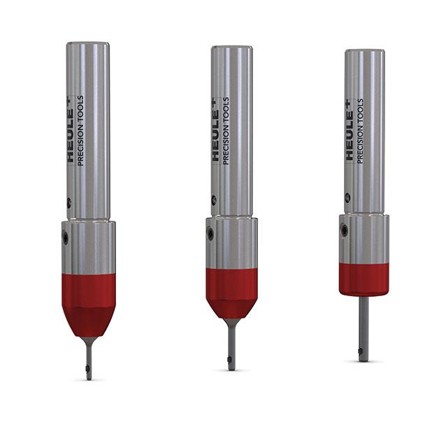 Tool deburrs small bores