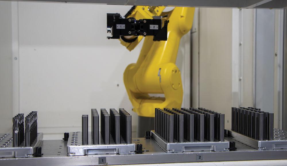 Tool manufacturer uses automation to become more productive and flexible