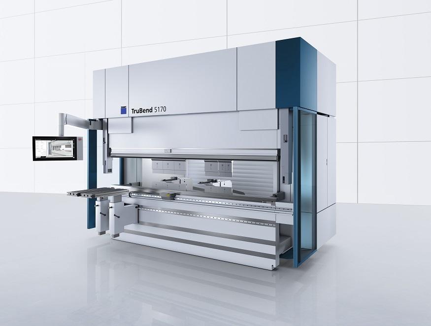 TRUMPF TruBend Series 5000 offers two angle measuring systems
