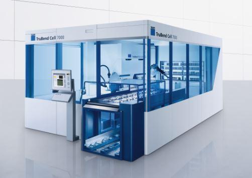 TRUMPF’s TruBend Cell 7000 offers average cycle time of 4 sec./bend