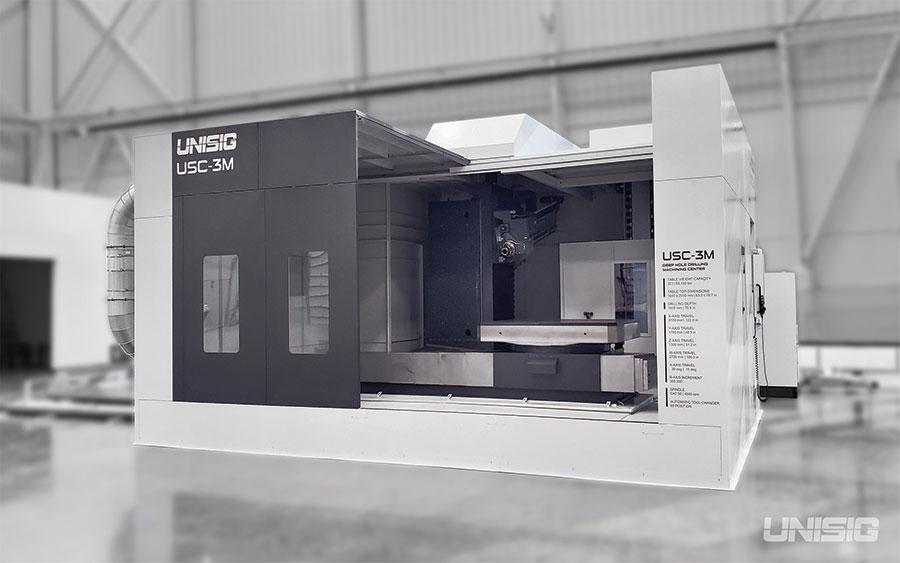 Unisig USC-M universal spindle milling and gundrilling machines ...