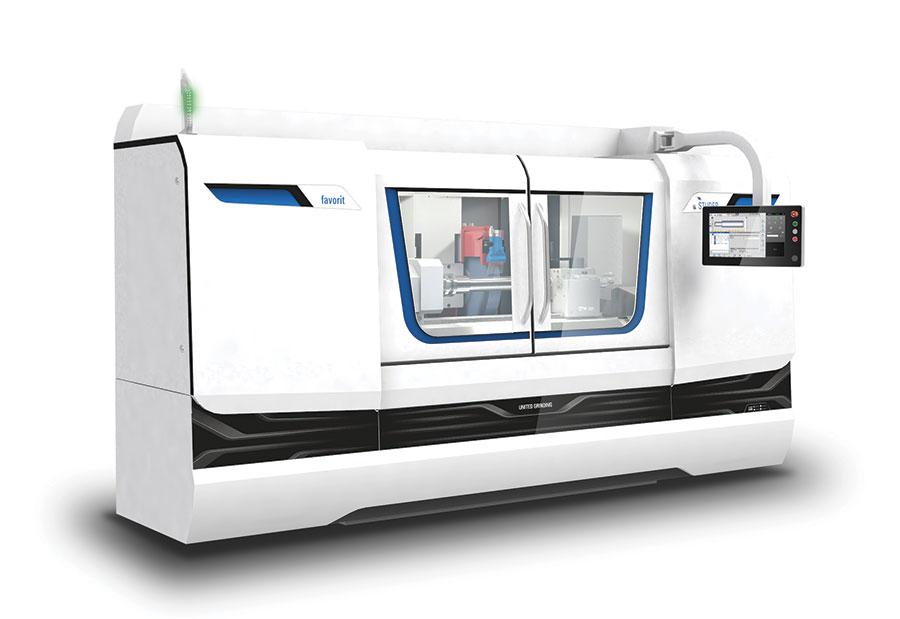 United Grinding favorit universal CNC grinder handles short and long ...