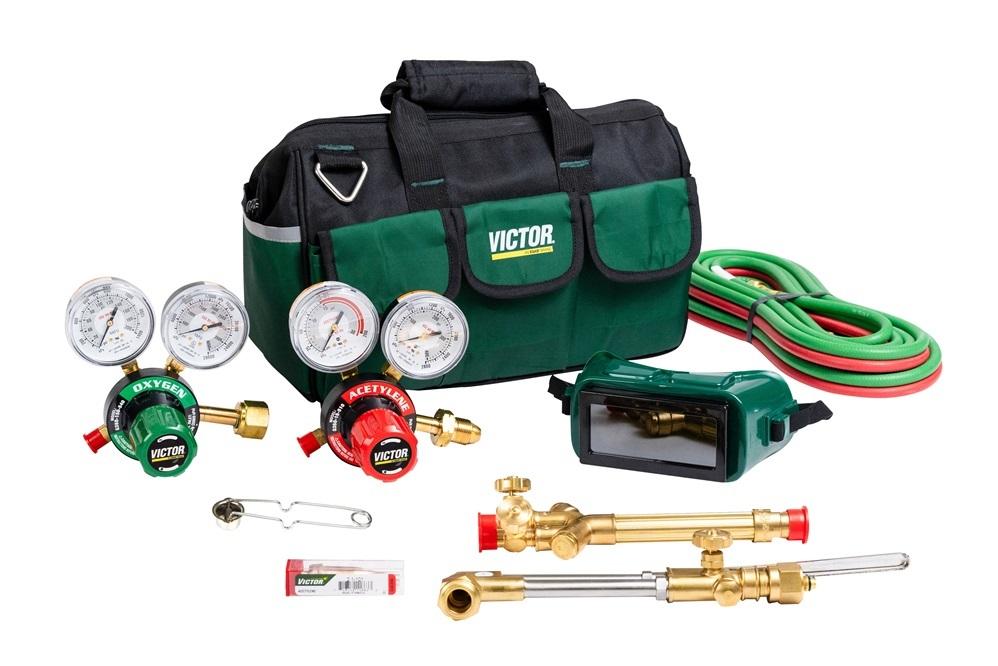 Utility kit organizes oxyfuel cutting gear