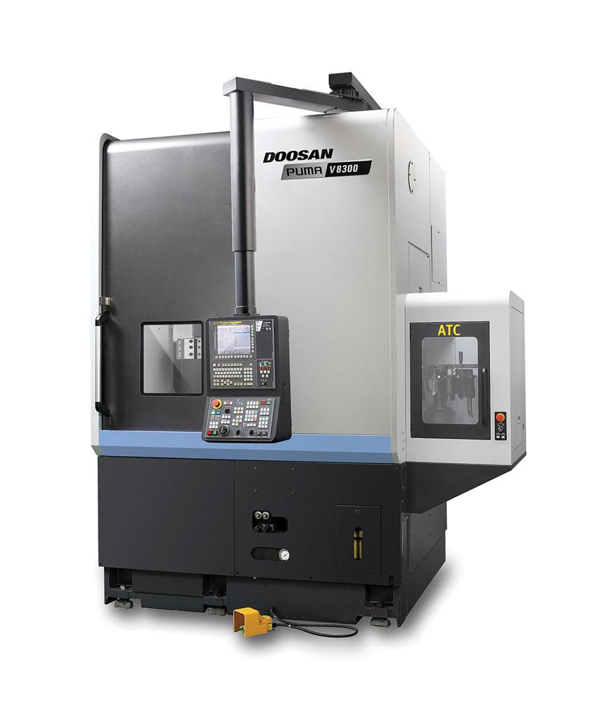 Vertical turning centre features ATC