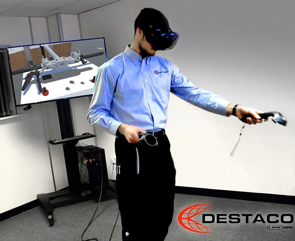 Virtual reality technology helps improve end effector production accuracy
