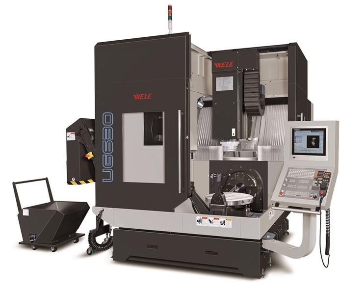 VMC overhead gantry design enables more operations in a single setup