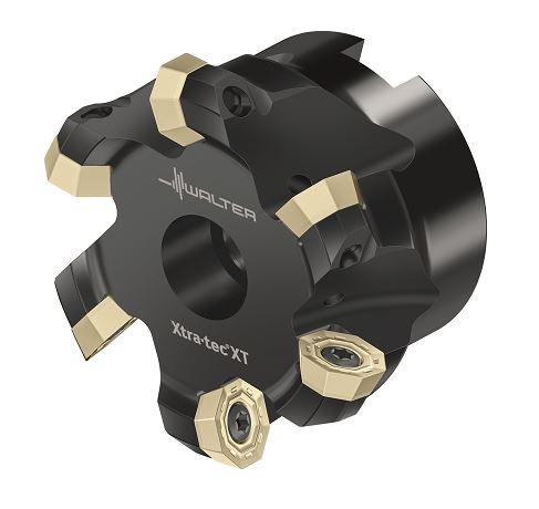 Walter's Xtra·tec XT M5004 cutter designed for face and pocket milling ...