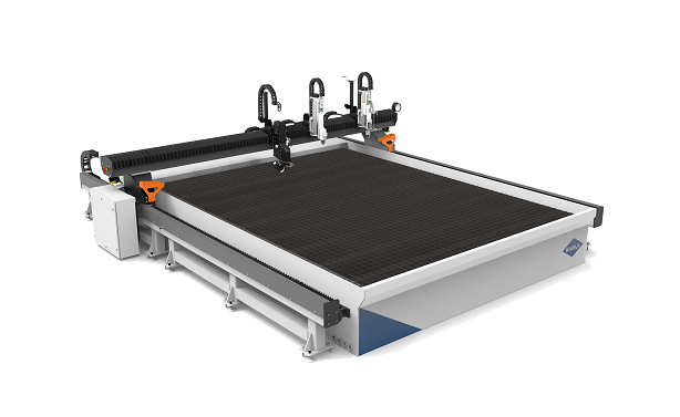 WARDJet M-series waterjet design allows for multiple head ...