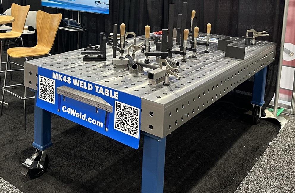 Weld table adapts to complex manufacturing challenges
